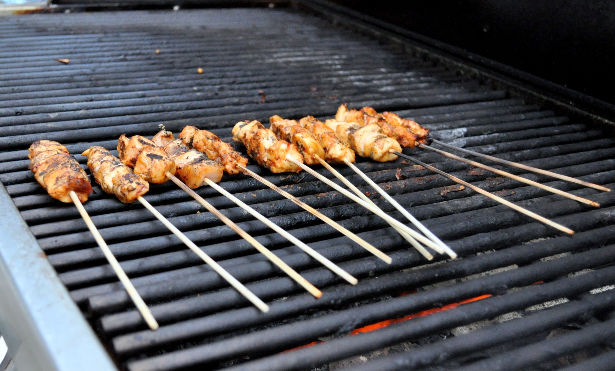 Indonesian Chicken Satay with Peanut Sauce
