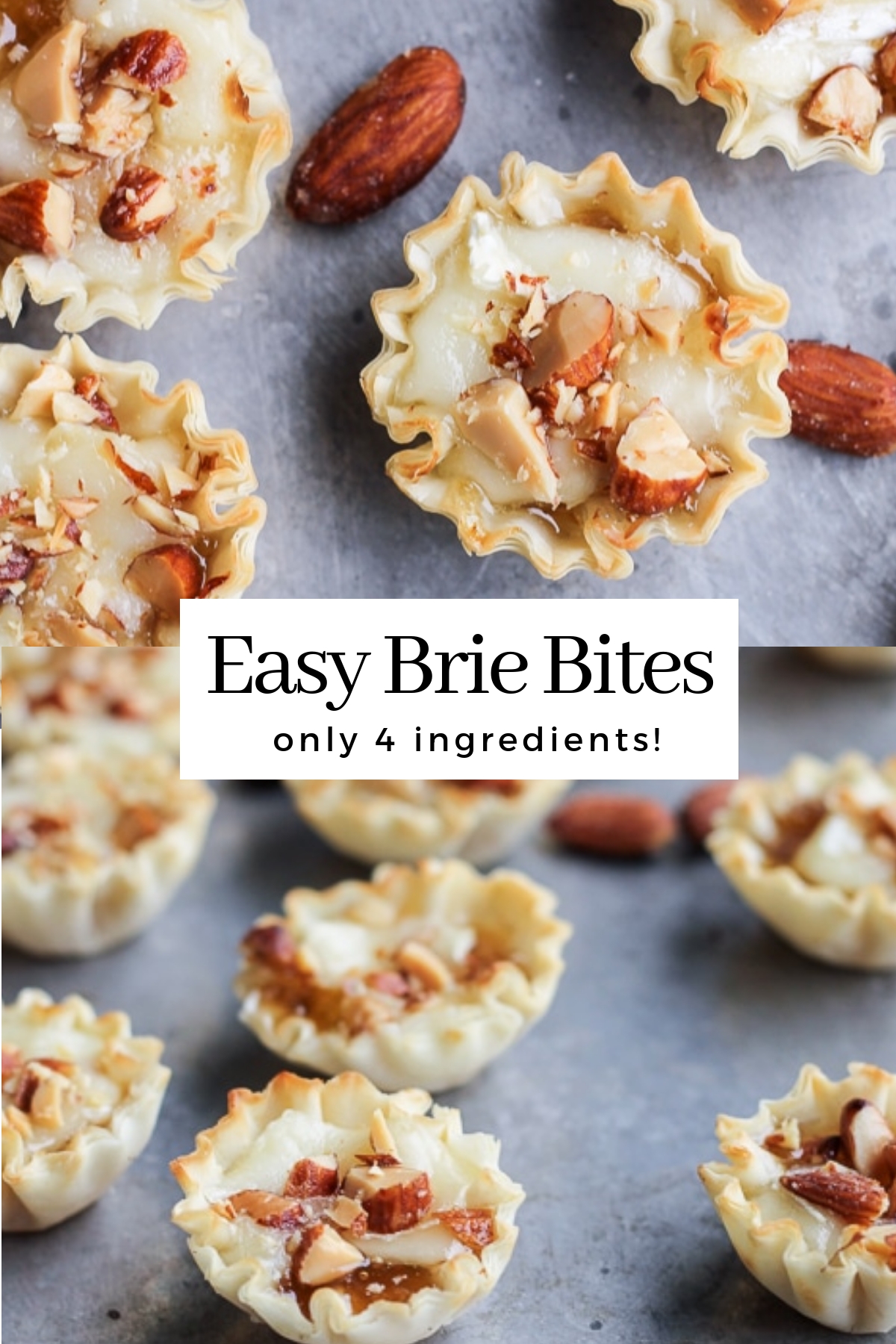 Easy Brie Bites • Bakerita