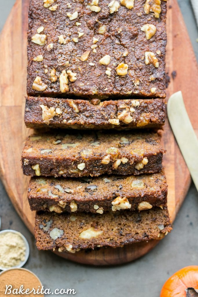 Gluten-Free Persimmon Bread • Bakerita