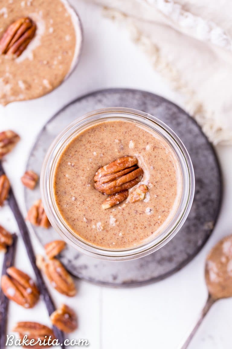 Butter Pecan Nut Butter • Bakerita