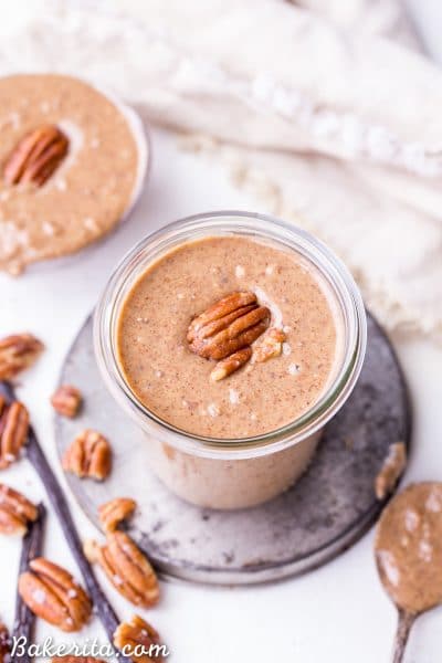 Butter Pecan Nut Butter • Bakerita