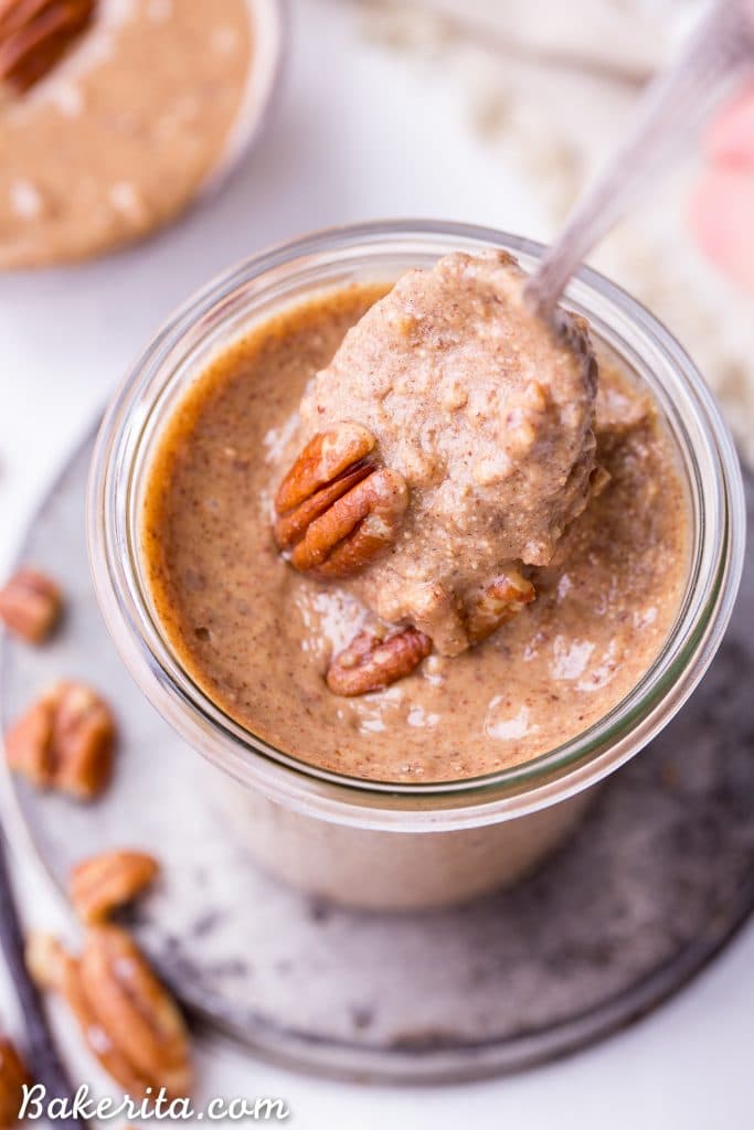 Butter Pecan Nut Butter • Bakerita