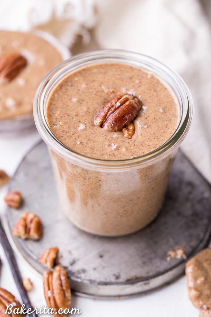 Butter Pecan Nut Butter • Bakerita
