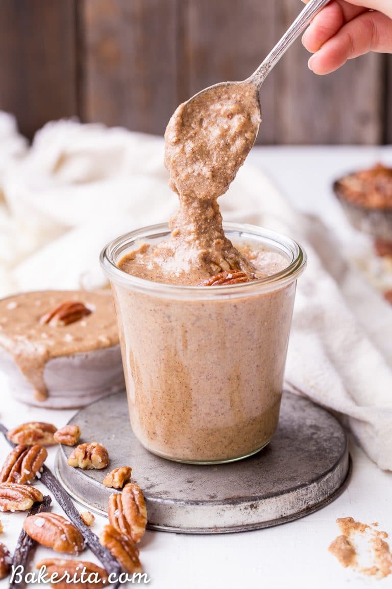 Butter Pecan Nut Butter • Bakerita