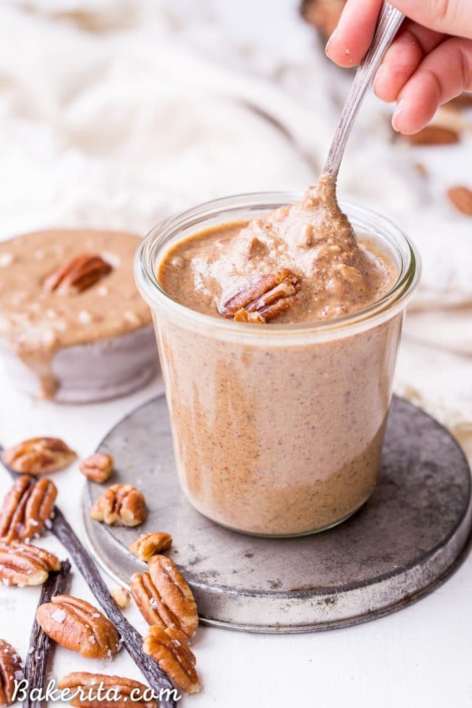 Butter Pecan Nut Butter • Bakerita