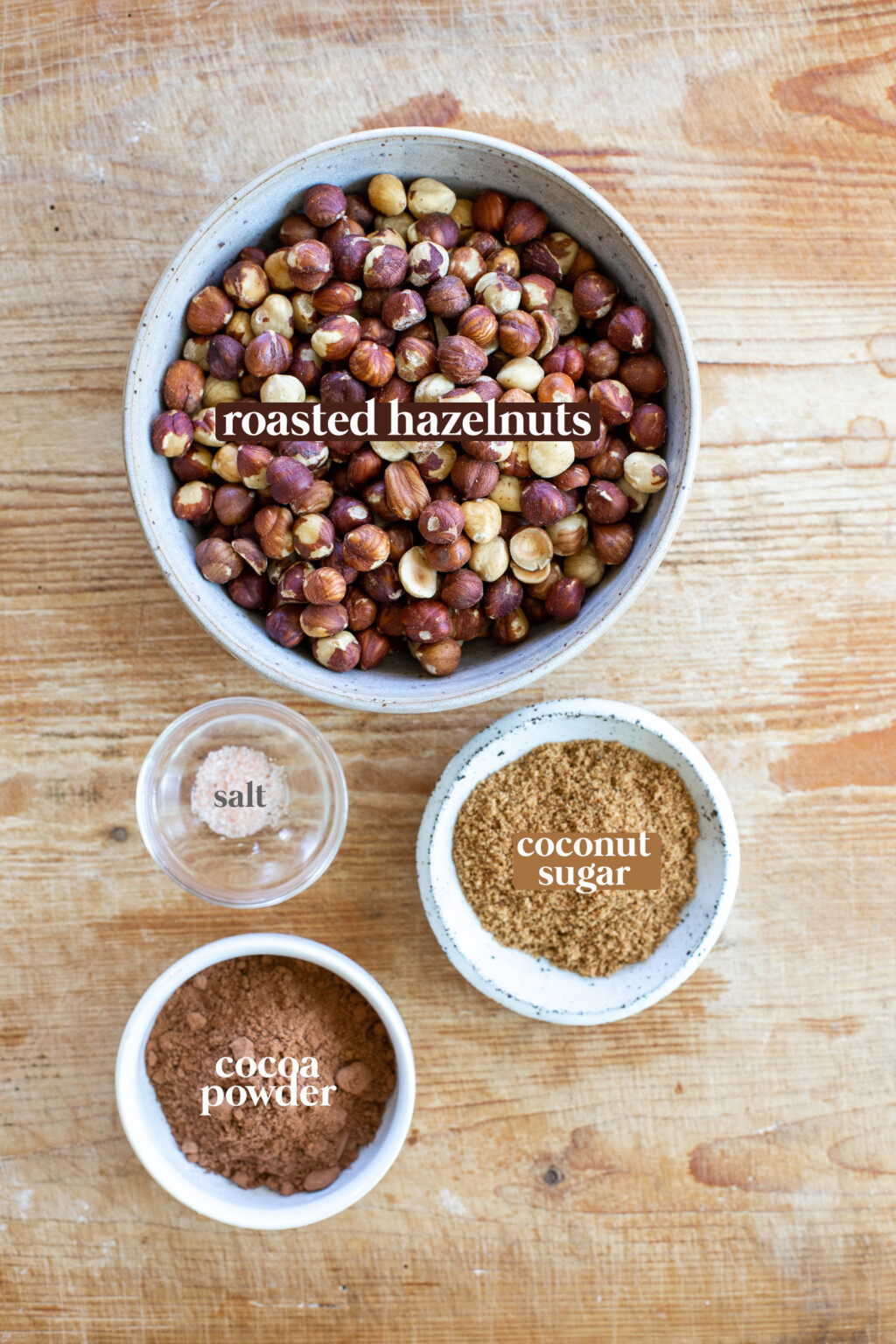 Vegan Chocolate Hazelnut Butter (4 Ingredients) • Bakerita