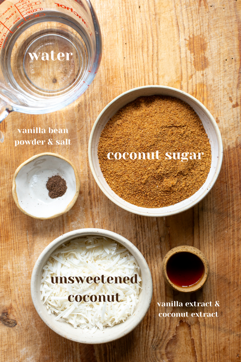 Homemade Coconut Syrup • Bakerita