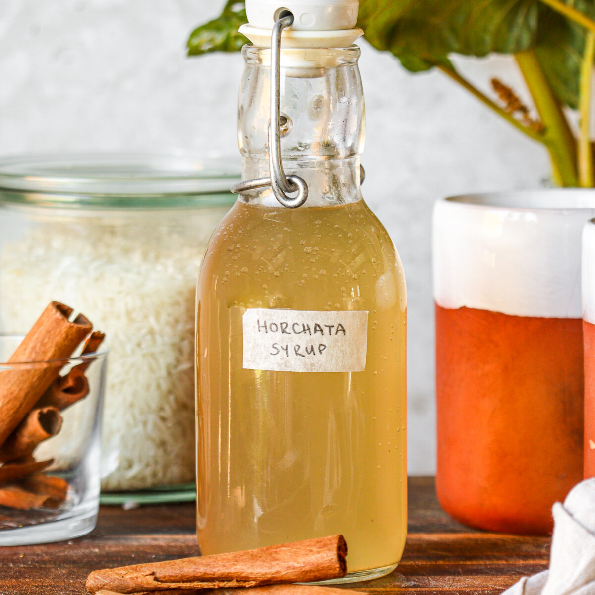 Horchata Coffee Syrup • Bakerita